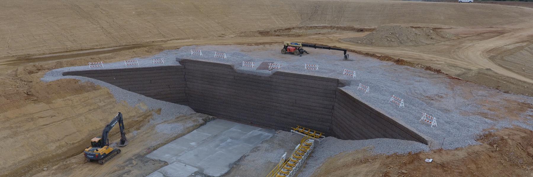Aggregate Plant | Hilfiker Retaining Walls
