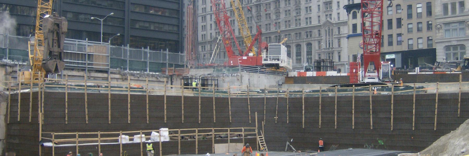 World Trade Center | Hilfiker Retaining Walls