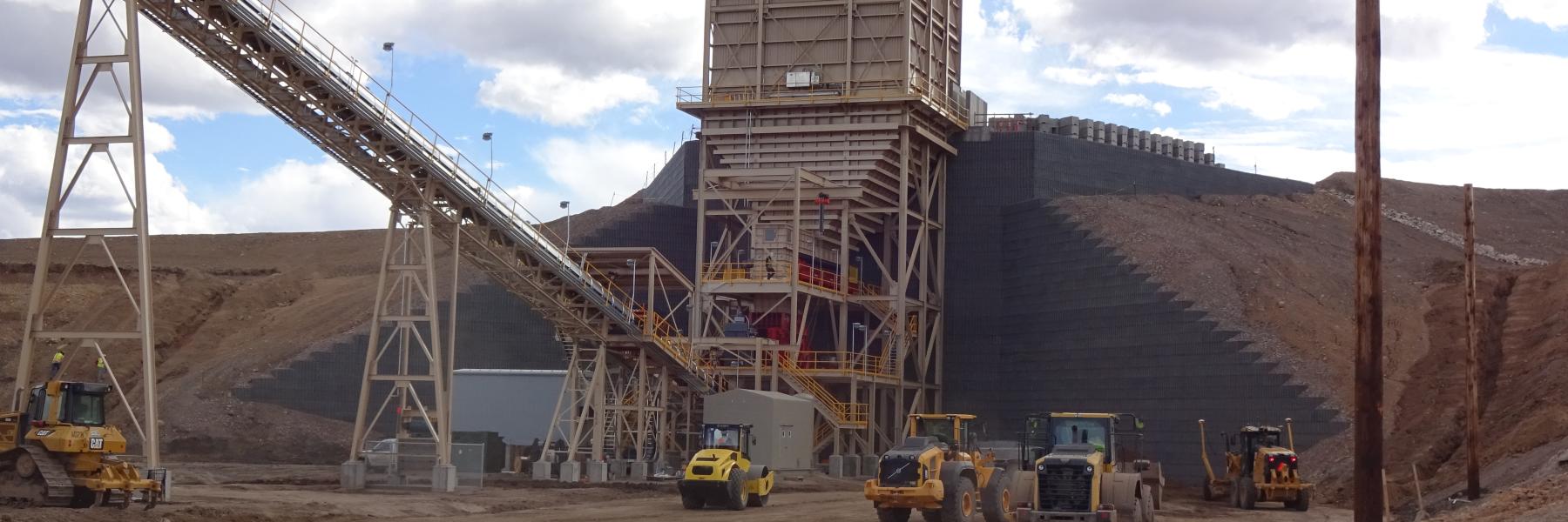 Meeker Colorado Mine Crusher Wall | Hilfiker Retaining Walls