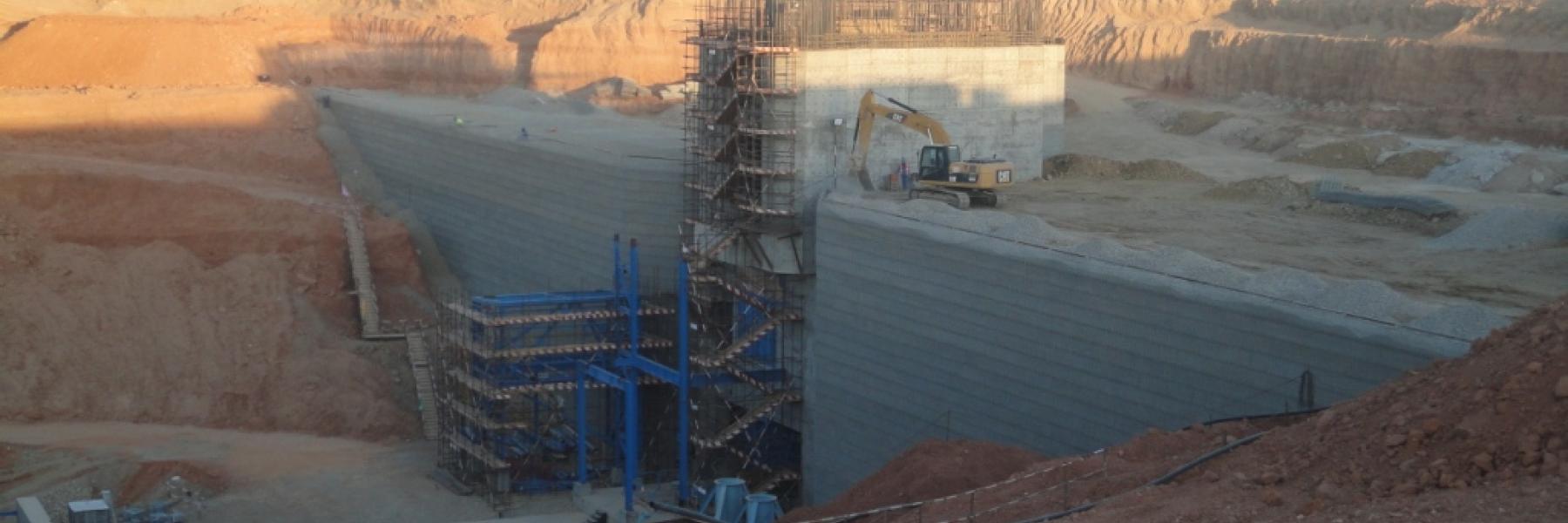 Mongolia Mining Project | Hilfiker Retaining Walls