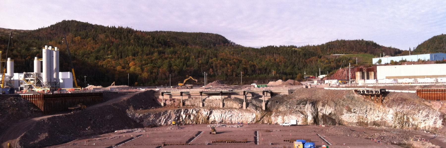 Bull Arm Mining Project | Hilfiker Retaining Walls