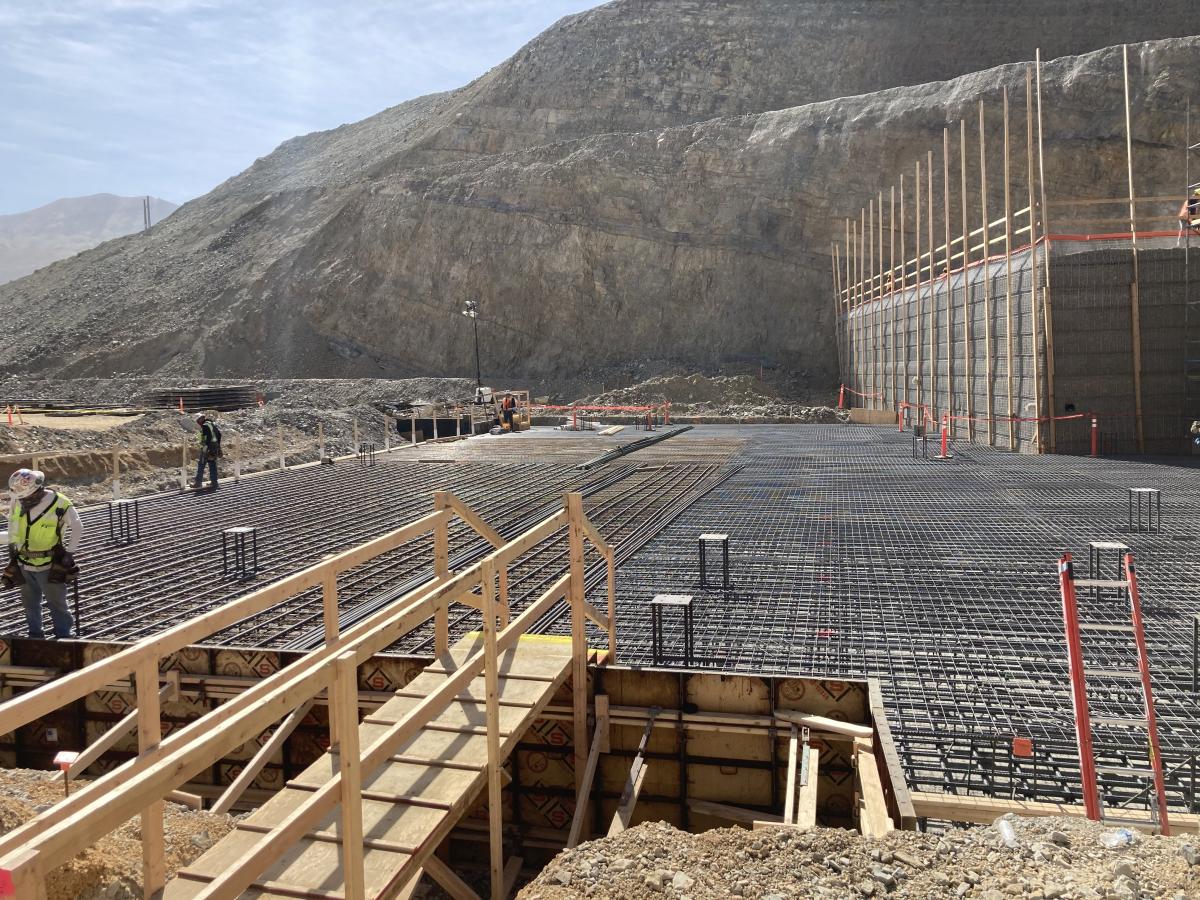 Crusher Relocation Wall 2020 | Hilfiker Retaining Walls