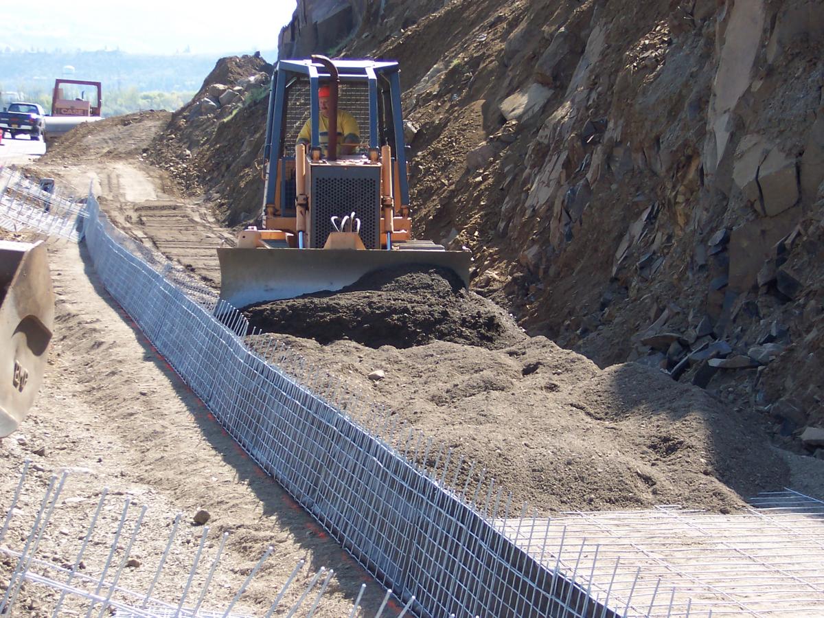 I-84 Rockfall | Hilfiker Retaining Walls