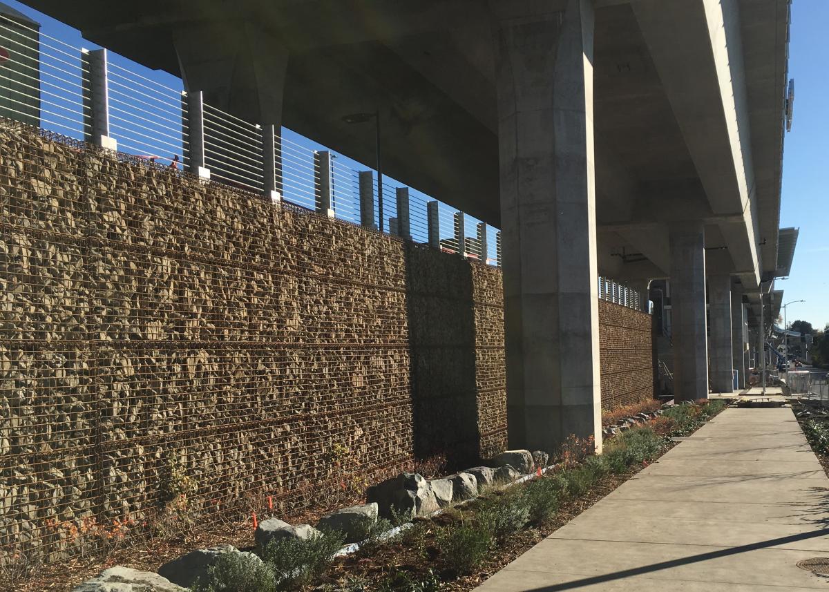 Northgate Link Extension Light Rail Project | Hilfiker Retaining Walls