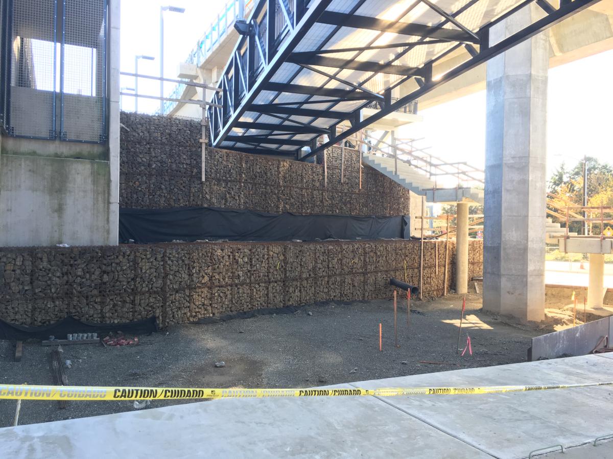 Northgate Link Extension Light Rail Project | Hilfiker Retaining Walls