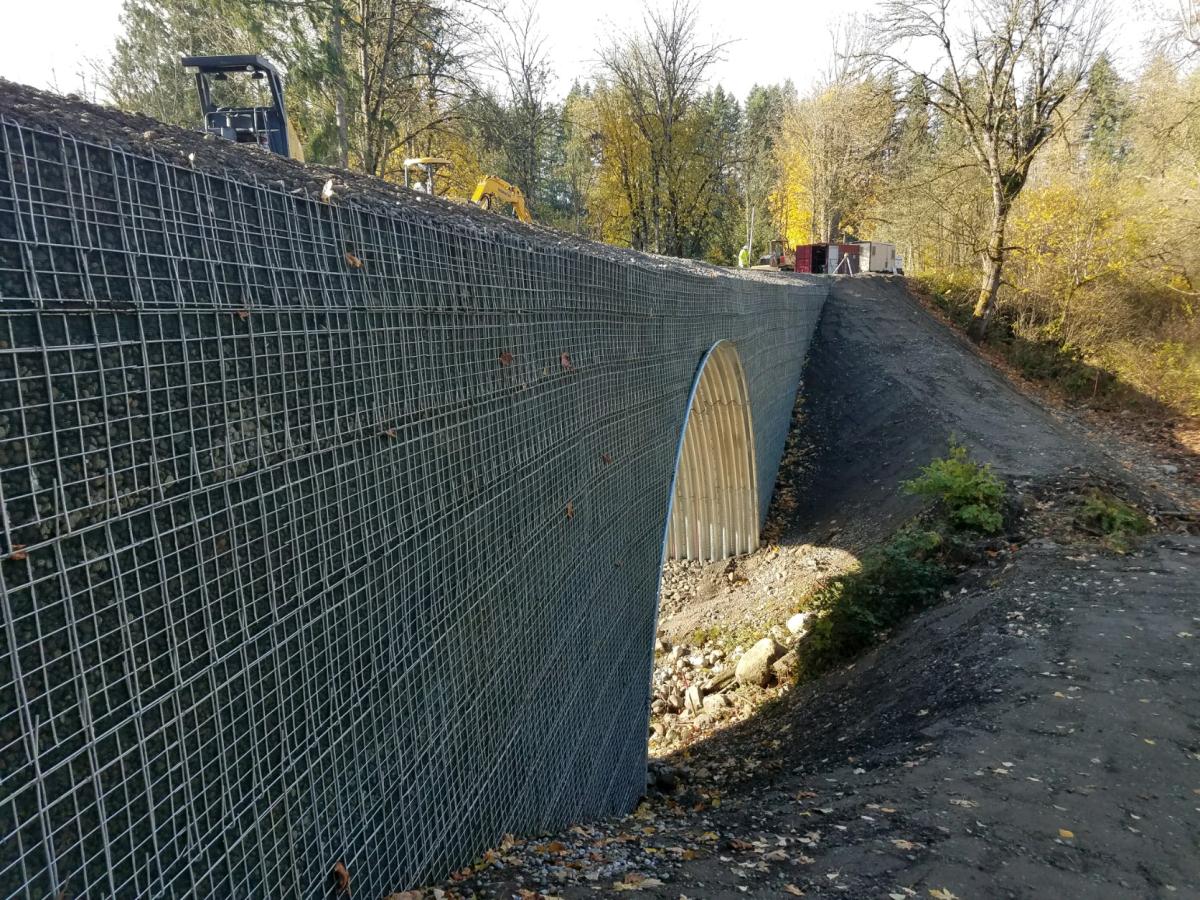 Foothills Trail Bridge | Hilfiker Retaining Walls