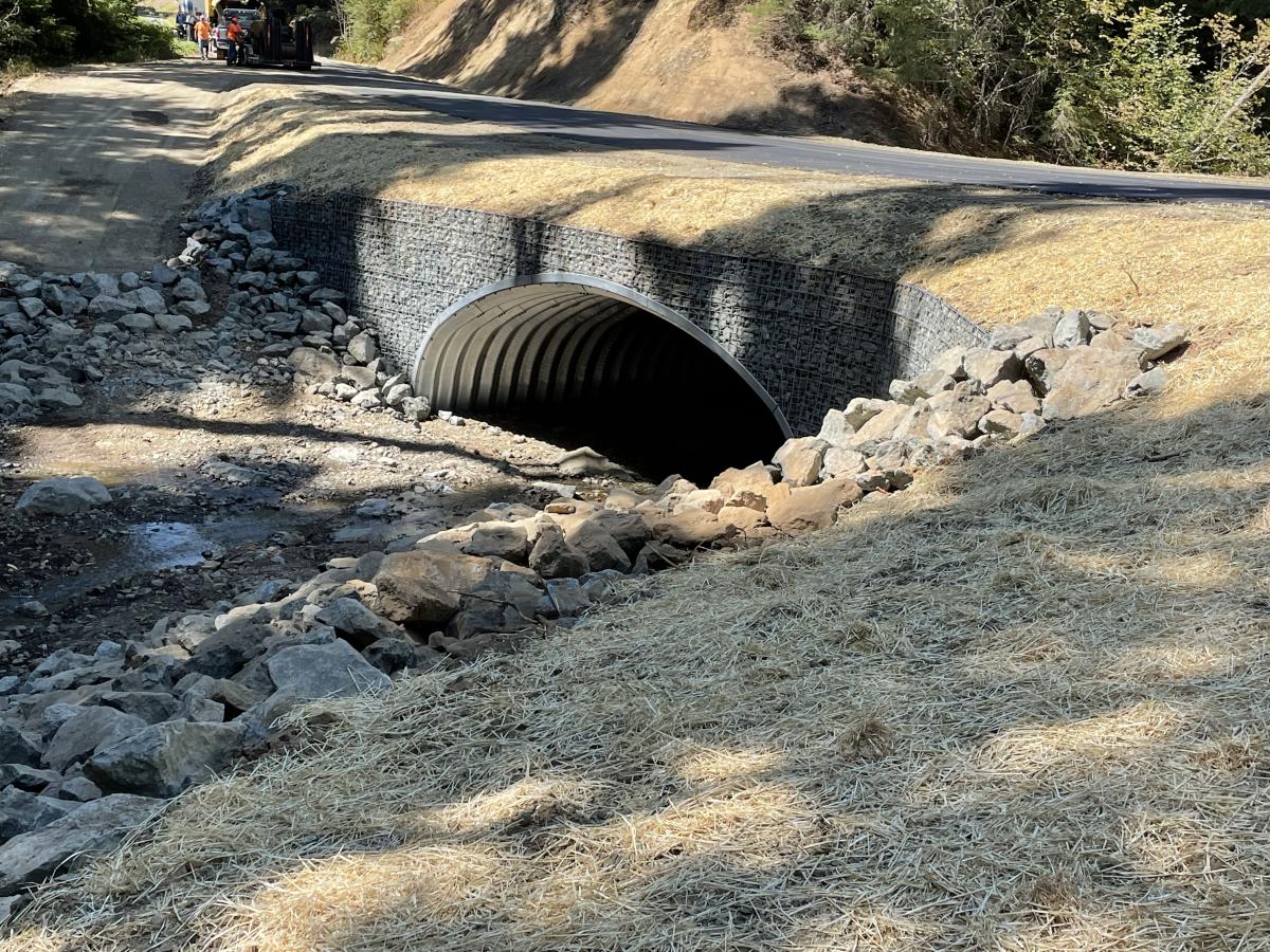 West Fork Cow Creek Culvert Replacement | Hilfiker Retaining Walls