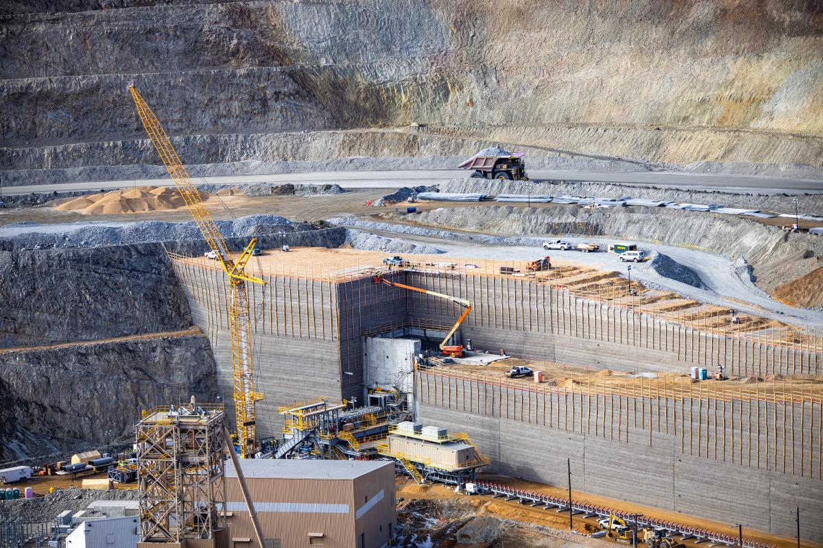 Crusher Relocation Wall 2020 | Hilfiker Retaining Walls