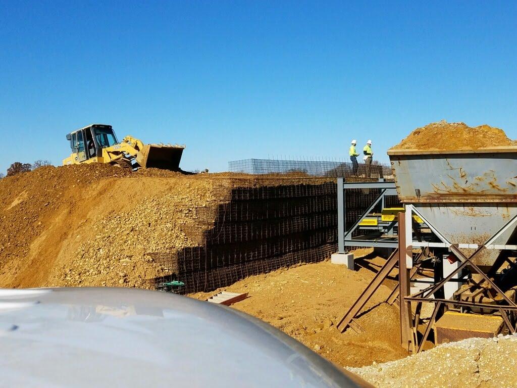 Manquin, VA Mining Project | Hilfiker Retaining Walls