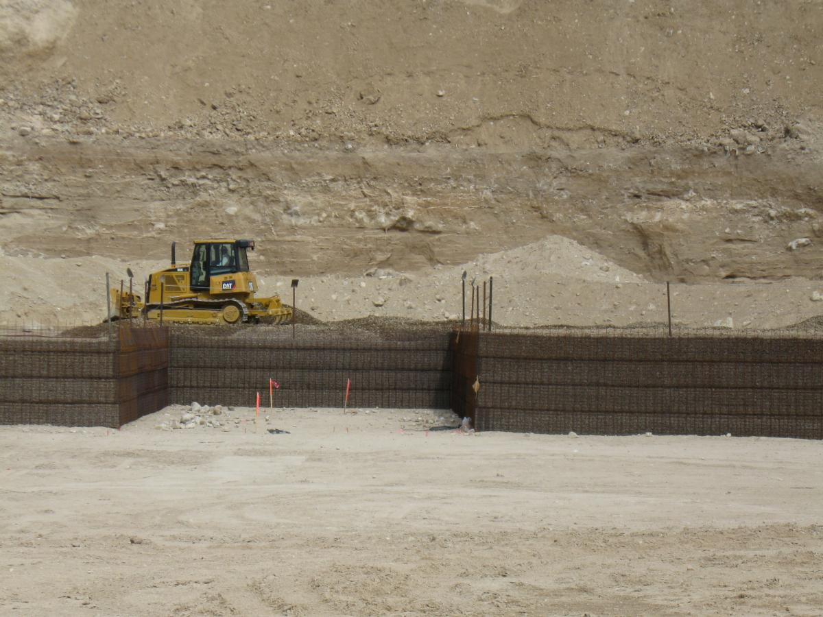 Round Mountain Nevada Primary Crusher Relocation | Hilfiker Retaining Walls