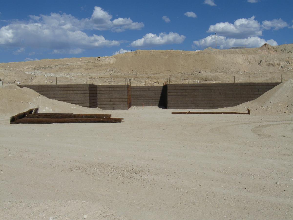 Round Mountain Nevada Primary Crusher Relocation | Hilfiker Retaining Walls