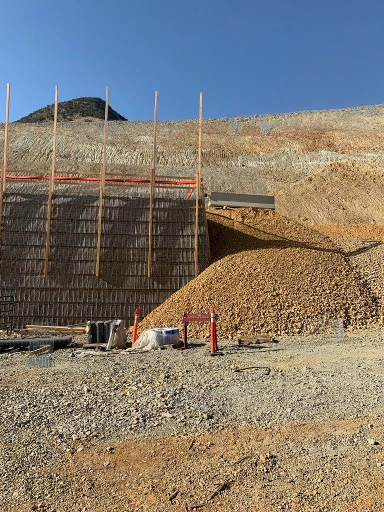 Crusher Relocation Wall 2020 | Hilfiker Retaining Walls