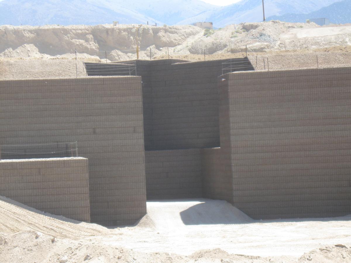 Round Mountain Nevada Primary Crusher Relocation | Hilfiker Retaining Walls
