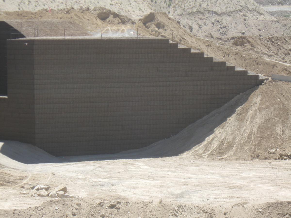 Round Mountain Nevada Primary Crusher Relocation | Hilfiker Retaining Walls