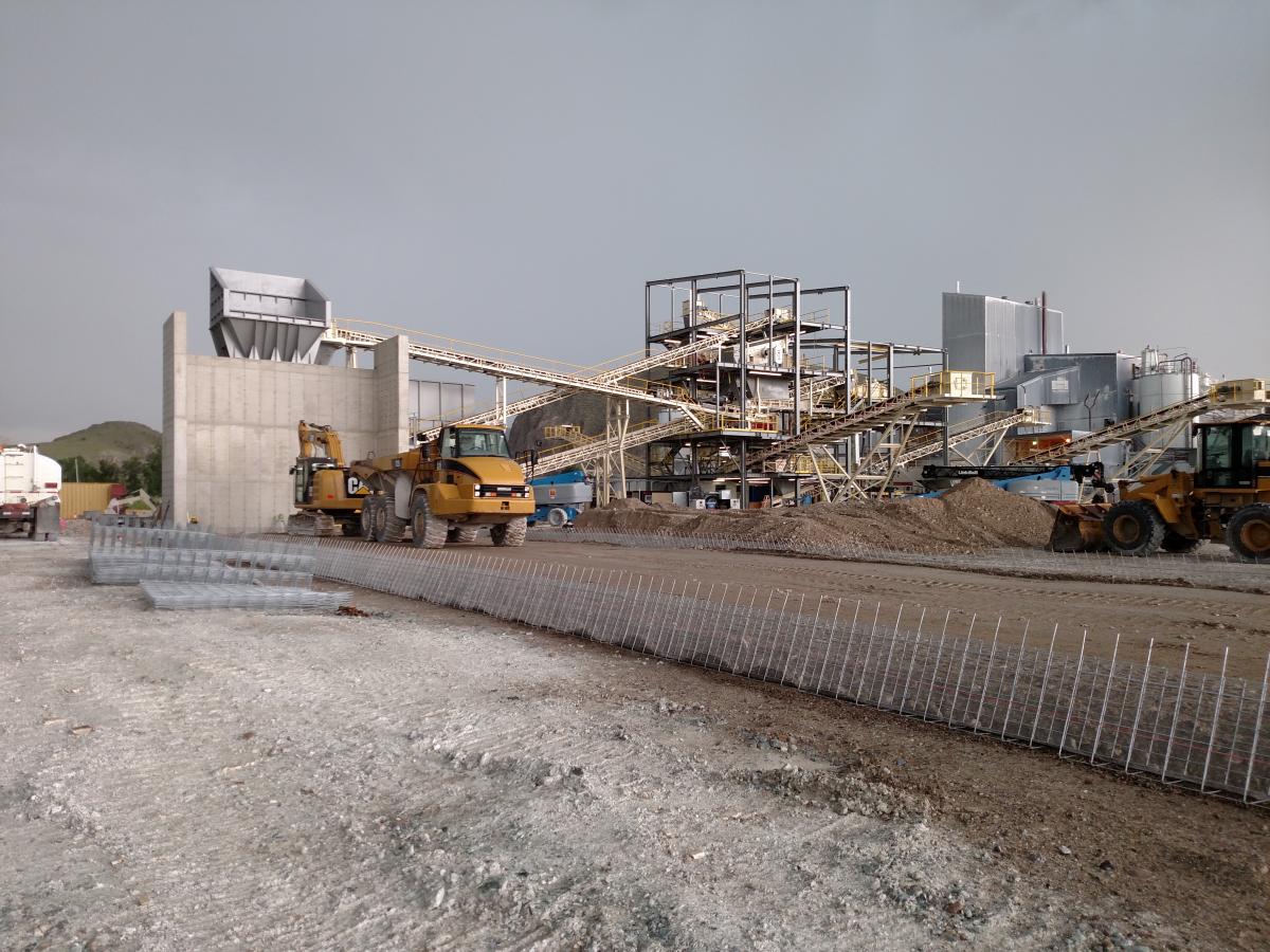 Sorting Facility Ramp | Hilfiker Retaining Walls