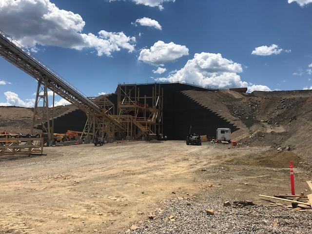 Meeker Colorado Mine Crusher Wall | Hilfiker Retaining Walls