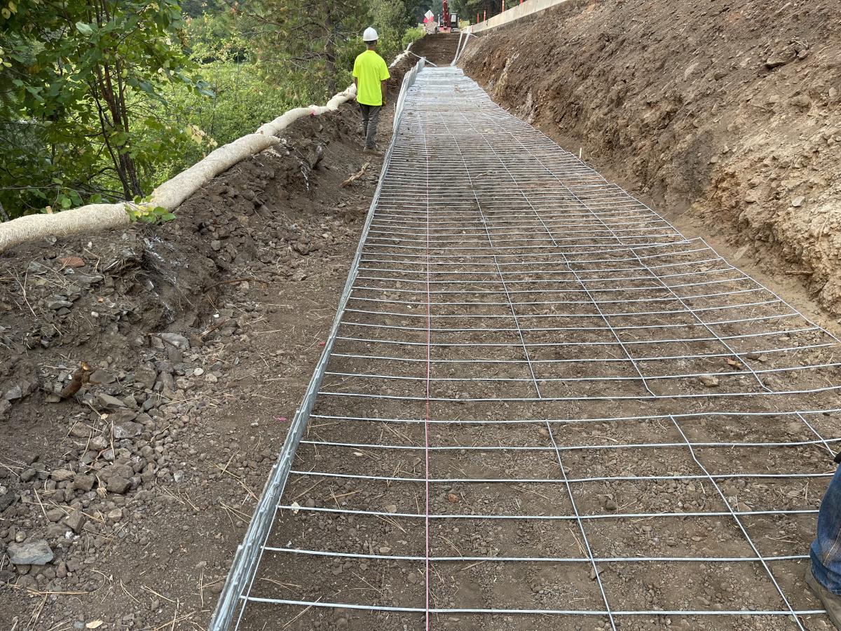 OR244: Slope Repair and Rockfall Mitigation Project | Hilfiker ...