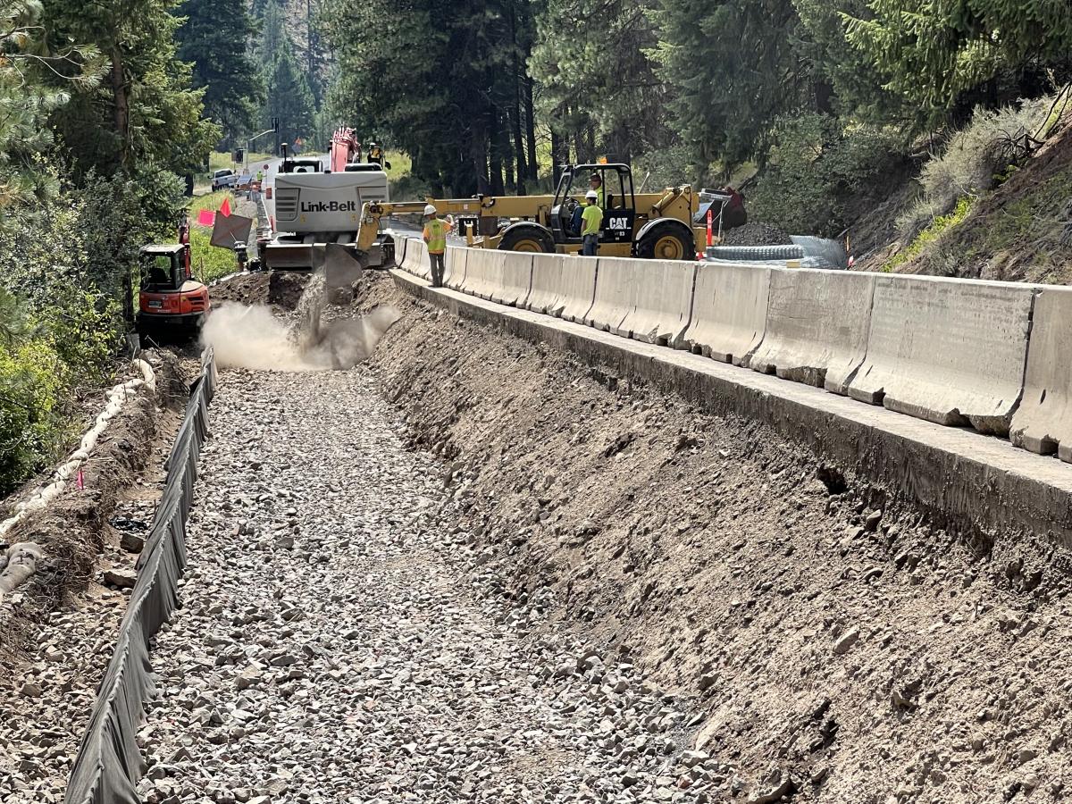 OR244: Slope Repair and Rockfall Mitigation Project | Hilfiker ...