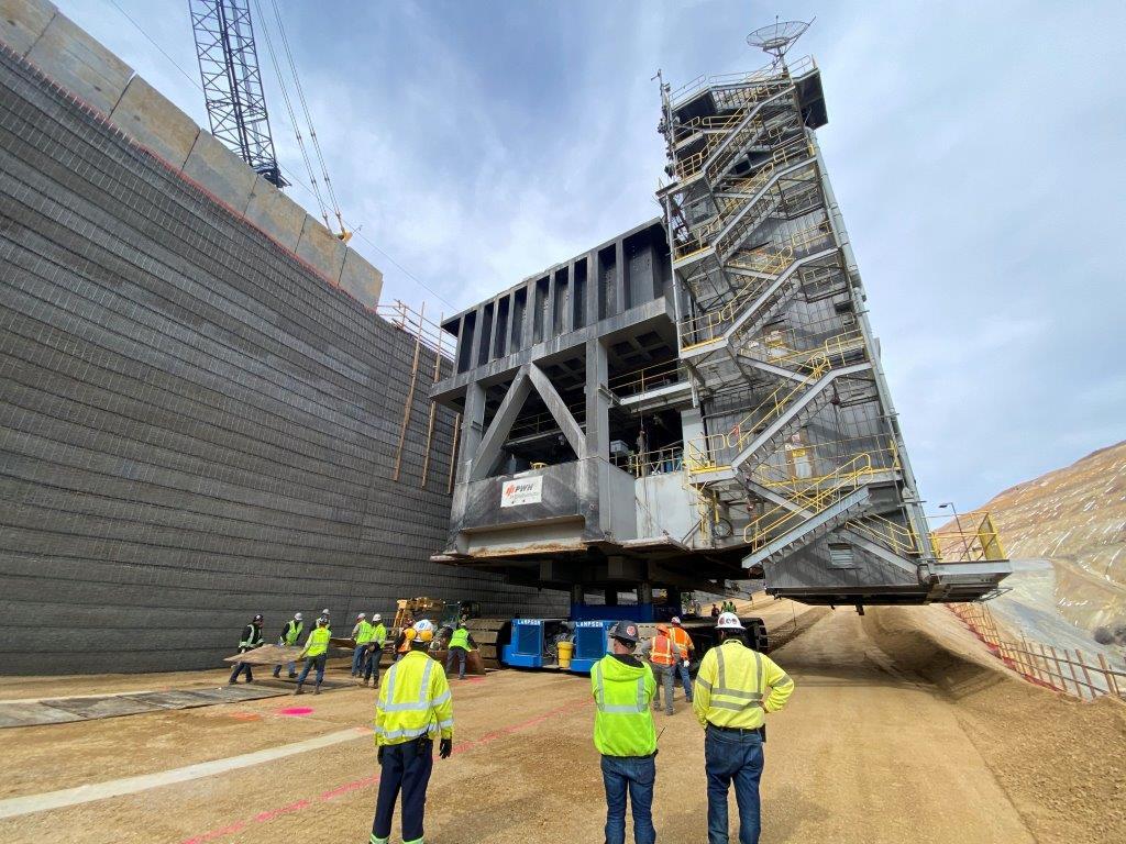 Crusher Relocation Wall 2020 | Hilfiker Retaining Walls