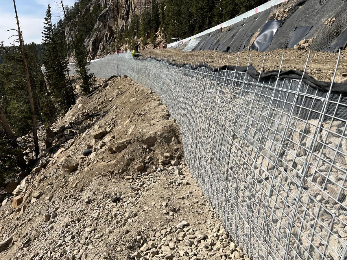 Beartooth Highway WY | Hilfiker Retaining Walls