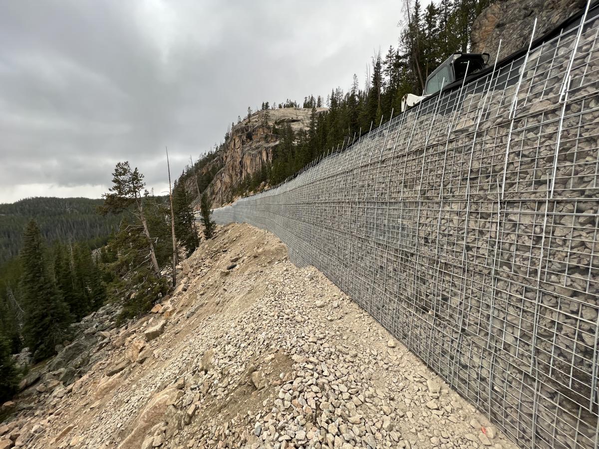 Beartooth Highway WY | Hilfiker Retaining Walls