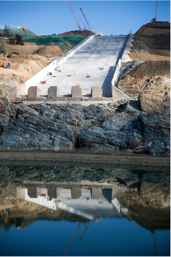 Oroville Emergency Recovery Spillways | Hilfiker Retaining Walls