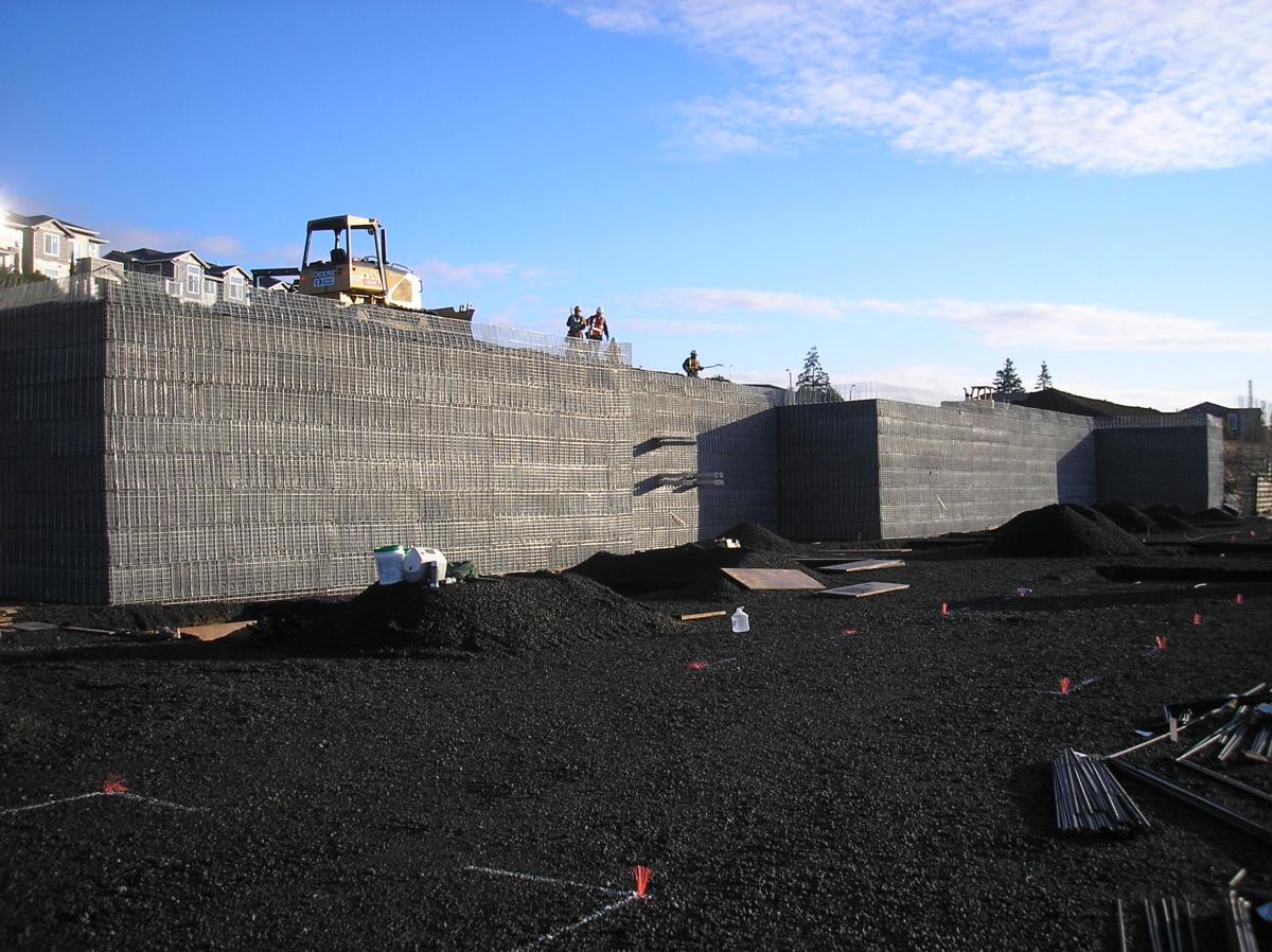 Progress Ridge Townsquare | Hilfiker Retaining Walls