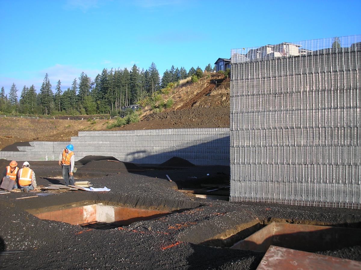 Progress Ridge Townsquare | Hilfiker Retaining Walls