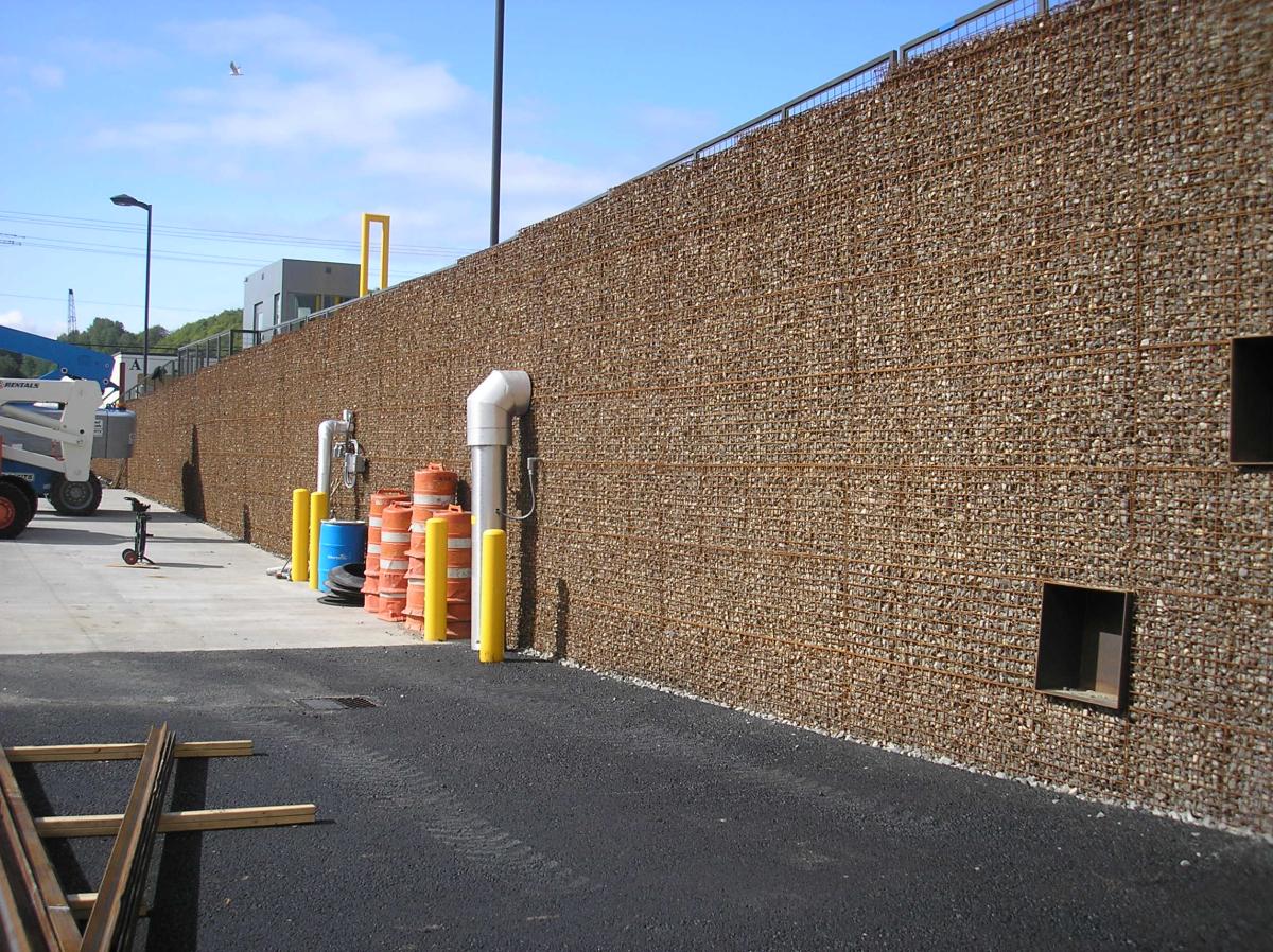 South Transfer Station | Hilfiker Retaining Walls