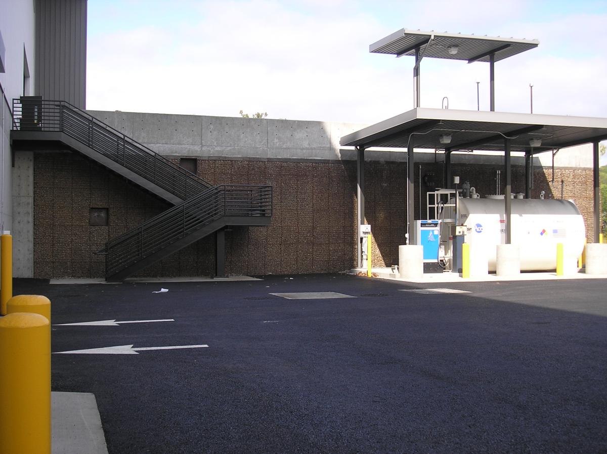 South Transfer Station | Hilfiker Retaining Walls